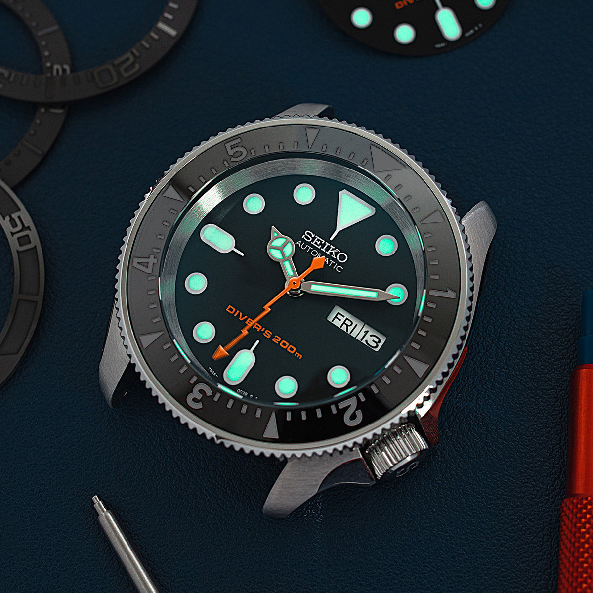 Ceramic Insert - 007 MG Stealth - DLW WATCHES