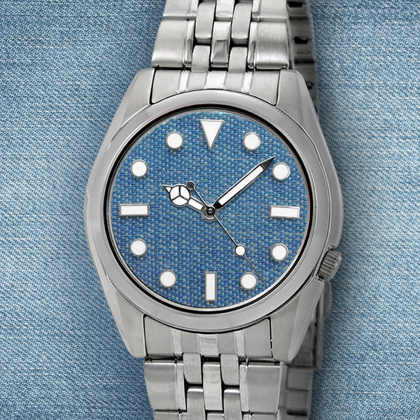 Dial - Handcrafted Series - Denim Light Blue - DLW WATCHES