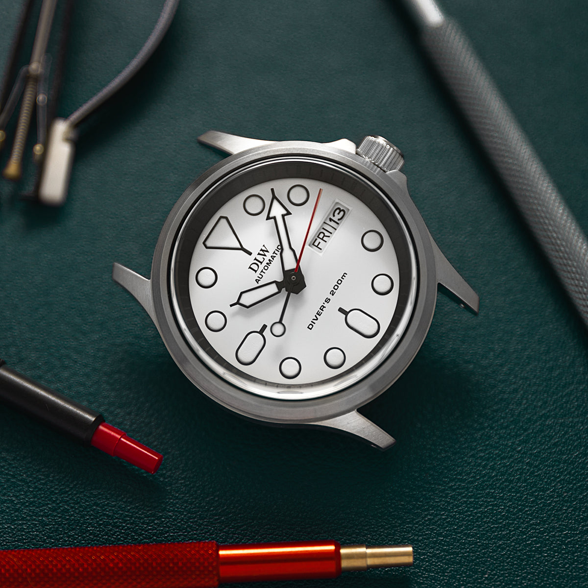 Dial - 5KX - White - Day Date - DLW WATCHES