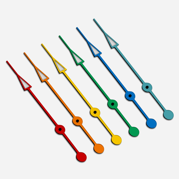 Hands - Arrow Second Hands - DLW WATCHES