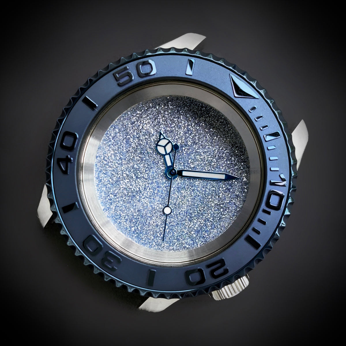 Bezel - SKX007/SRPD Deep Sea - Polished PVD Blue - DLW WATCHES