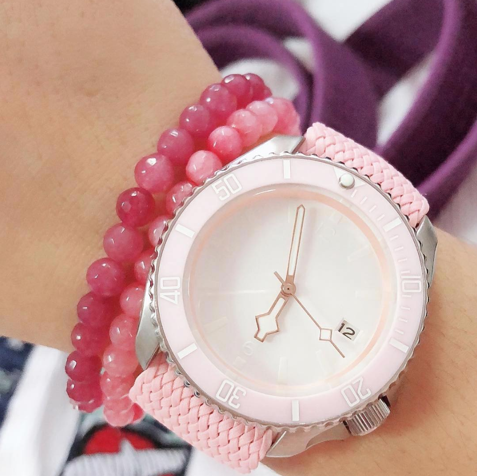 Ceramic Insert - 007 Sub Pink - DLW WATCHES